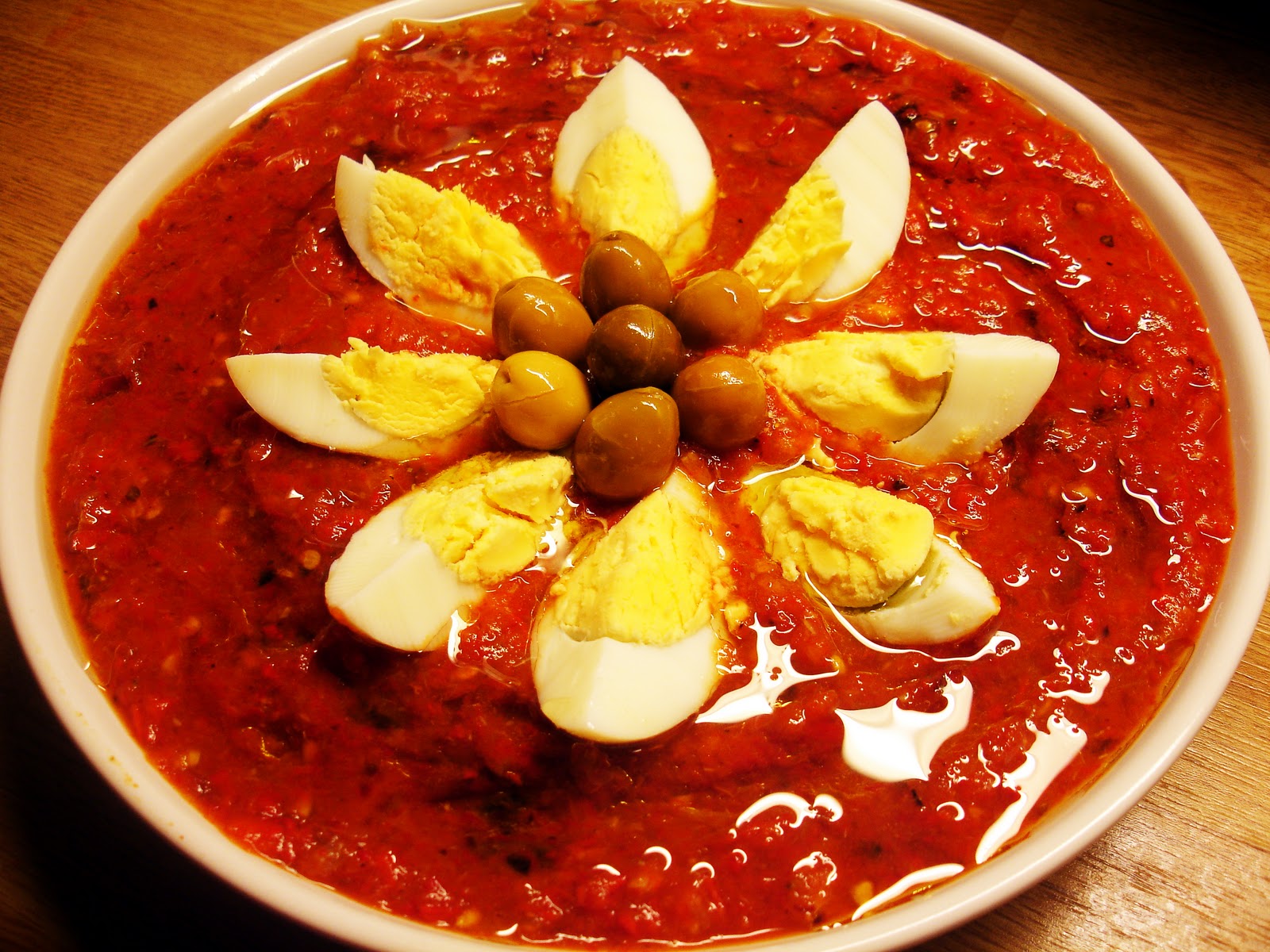 libyan food: Roasted Salad: Salata Mashwiya سلطة مشوية