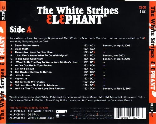 Jonny Allan's A2 Blog: The white stripes - Elephant