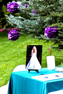 Kara's Party Ideas Purple & Jade Wedding Reception | Kara's Party Ideas