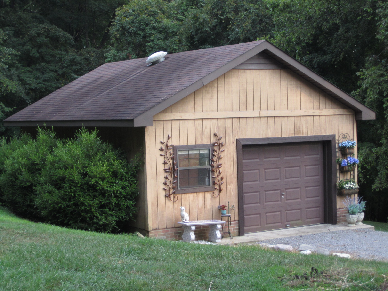 Gone Walkabout 2: Before and After: Shed Exterior