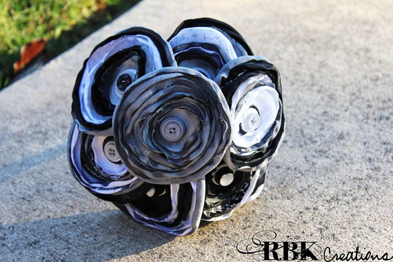 Coast to Coast Weddings: Creative Button Bouquets!