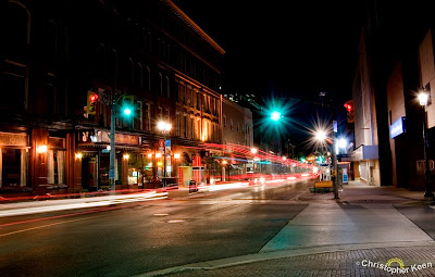 Eye of Psychiatric Hospital Patient: Quiet Night at Downtown Kitchener