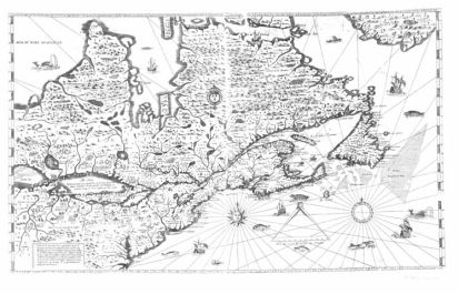 Trouvailles: La carte de Champlain de 1632
