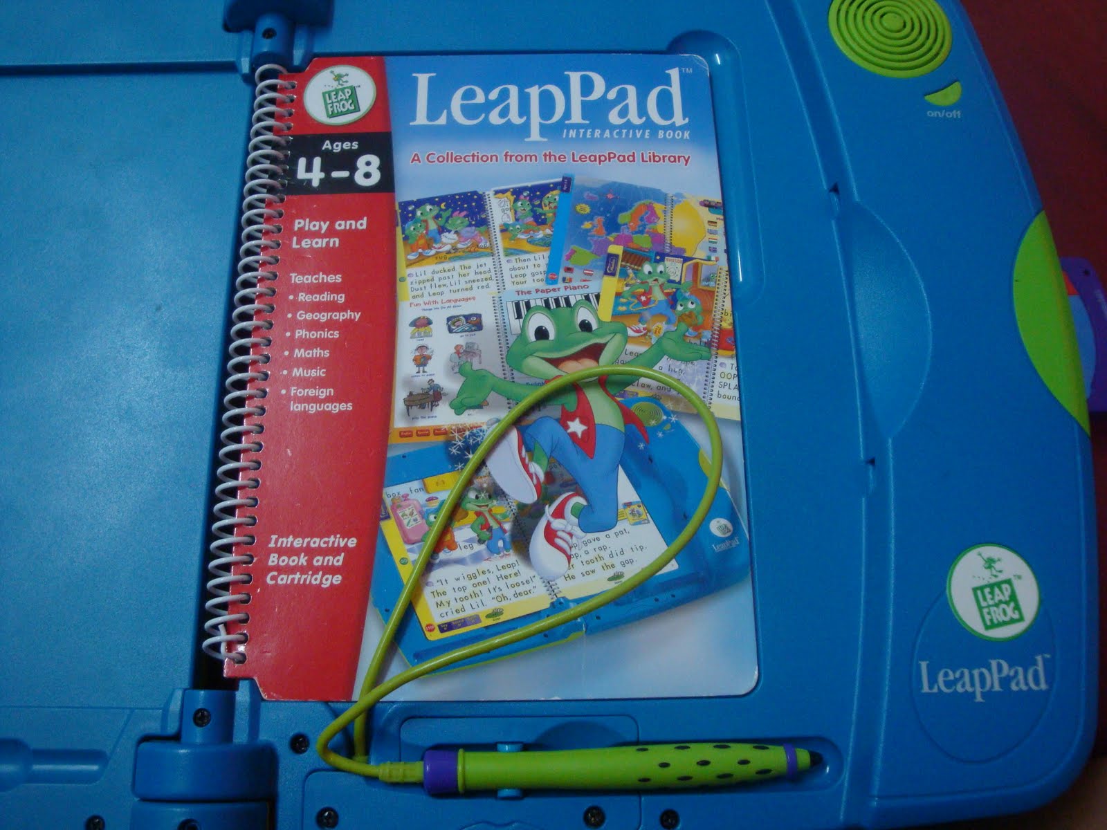 IZZIET SOHO: Leapfrog Leappad Learning System (SOLD)