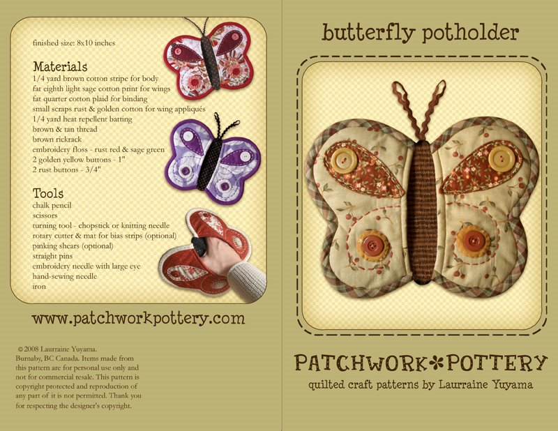 PatchworkPottery: Patterns Here & Patterns There