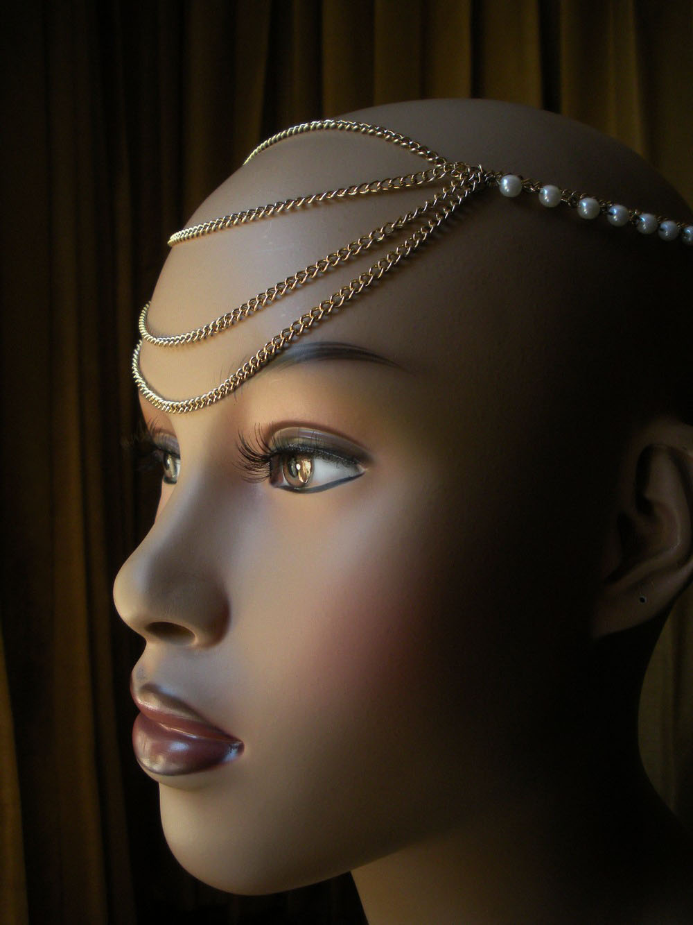 Afrochic Forehead Chain ~ Variant Soul Jewelry