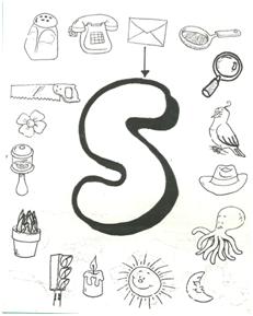 LICEO LOS ÁNGELES : GRAFEMA LETRA S- s