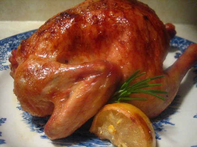 2 Savory Palates: Roast Cornish Hens with Stuffing and Vegetable Side ...