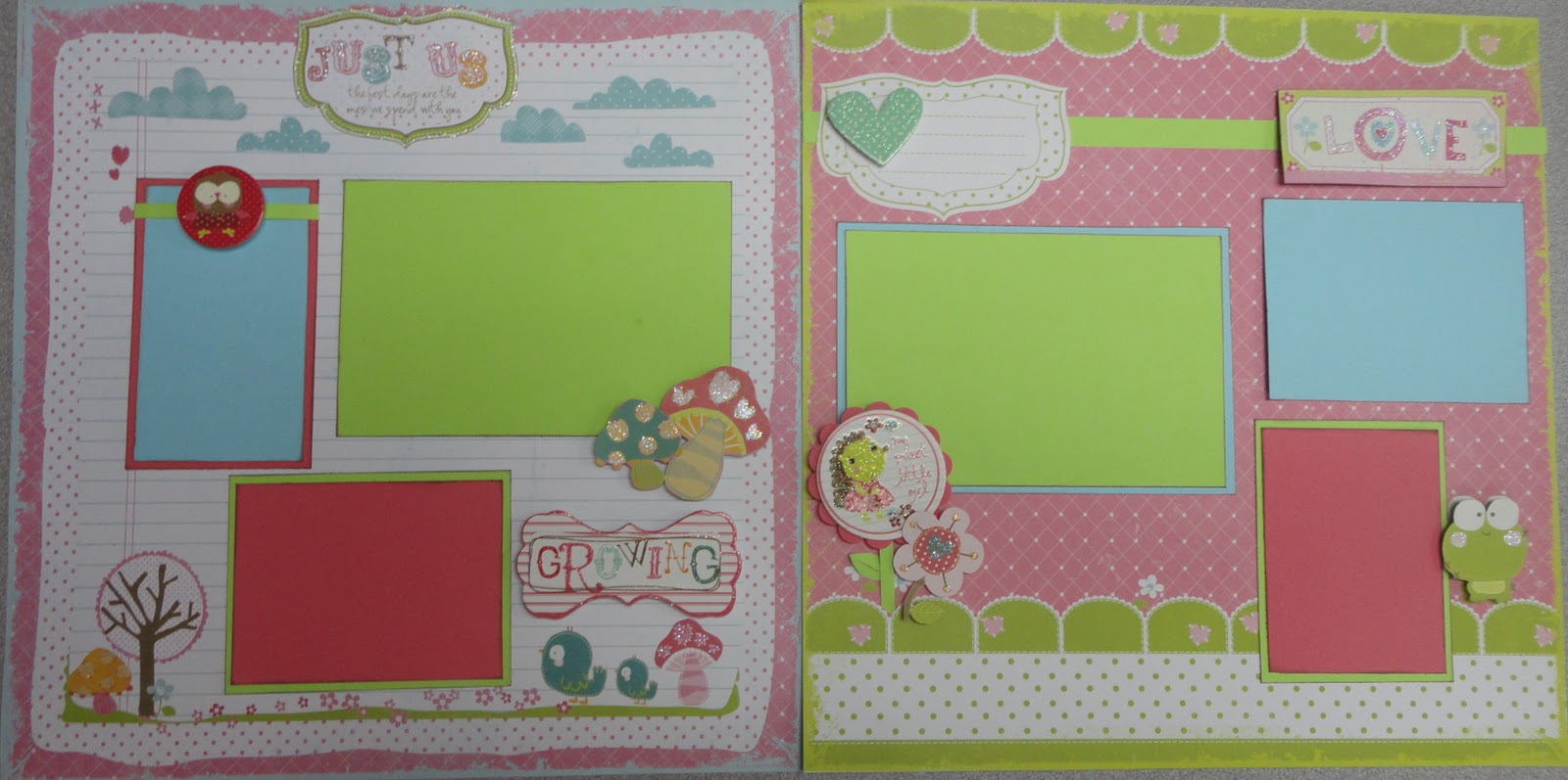Scrap-Stickle-Pop: "So Cute" Layouts for Boys & Girls