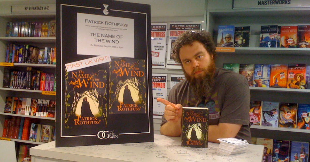 CONFESSIONS: The Name of the Author: Patrick Rothfuss