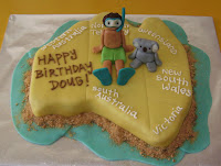 Sweet Catastrophe: Doug's Australian Birthday Cake