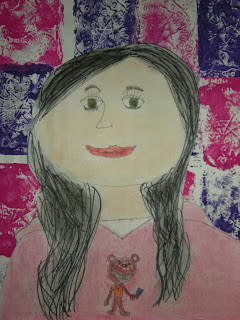 WHAT'S HAPPENING IN THE ART ROOM??: 3rd Grade: Self Portraits