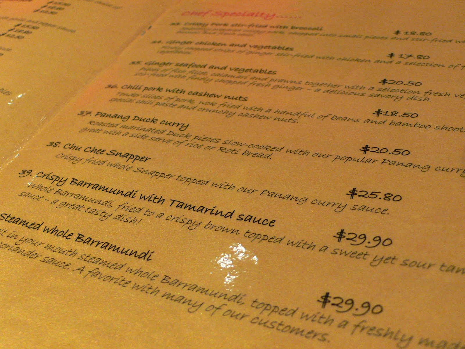 Mel's Food Journey: Red Elephant Thai Restaurant..