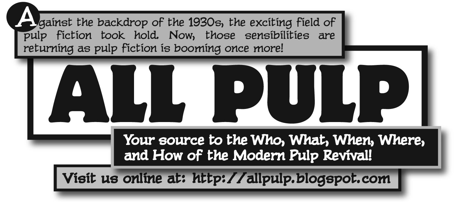 ALL PULP: Interview with Sun Koh Author and Book Cave Co Host, ART SIPPO!!!