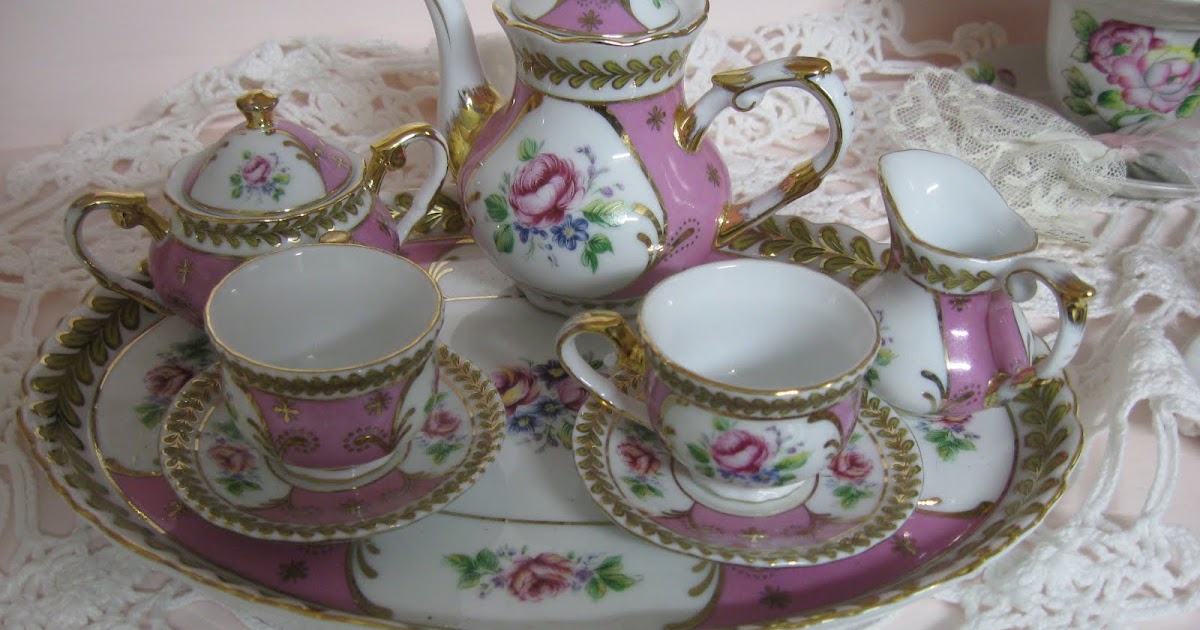 Treasures from the Heart Store: SWEET PINK TEA SET