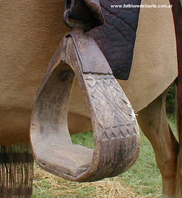 caballos: los estribos