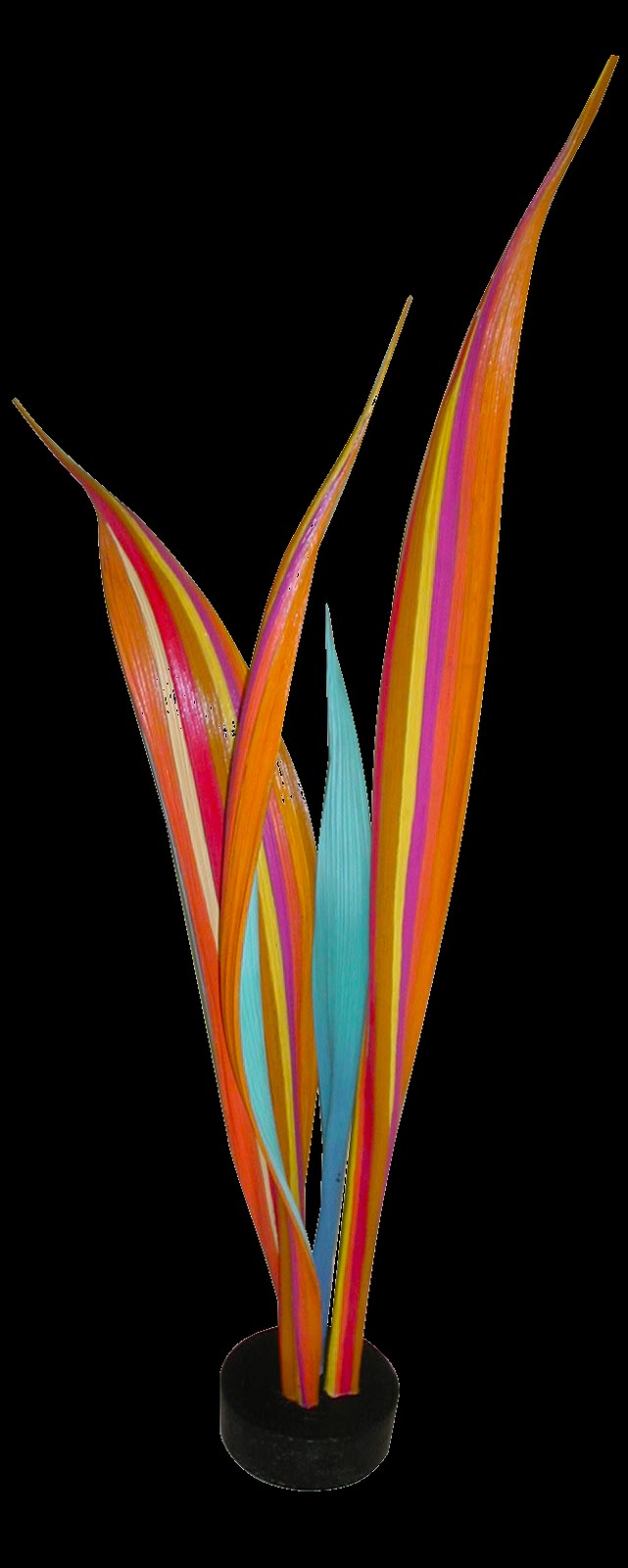 The artwork of David K. Griffin: My New Palm Pod Sculptures
