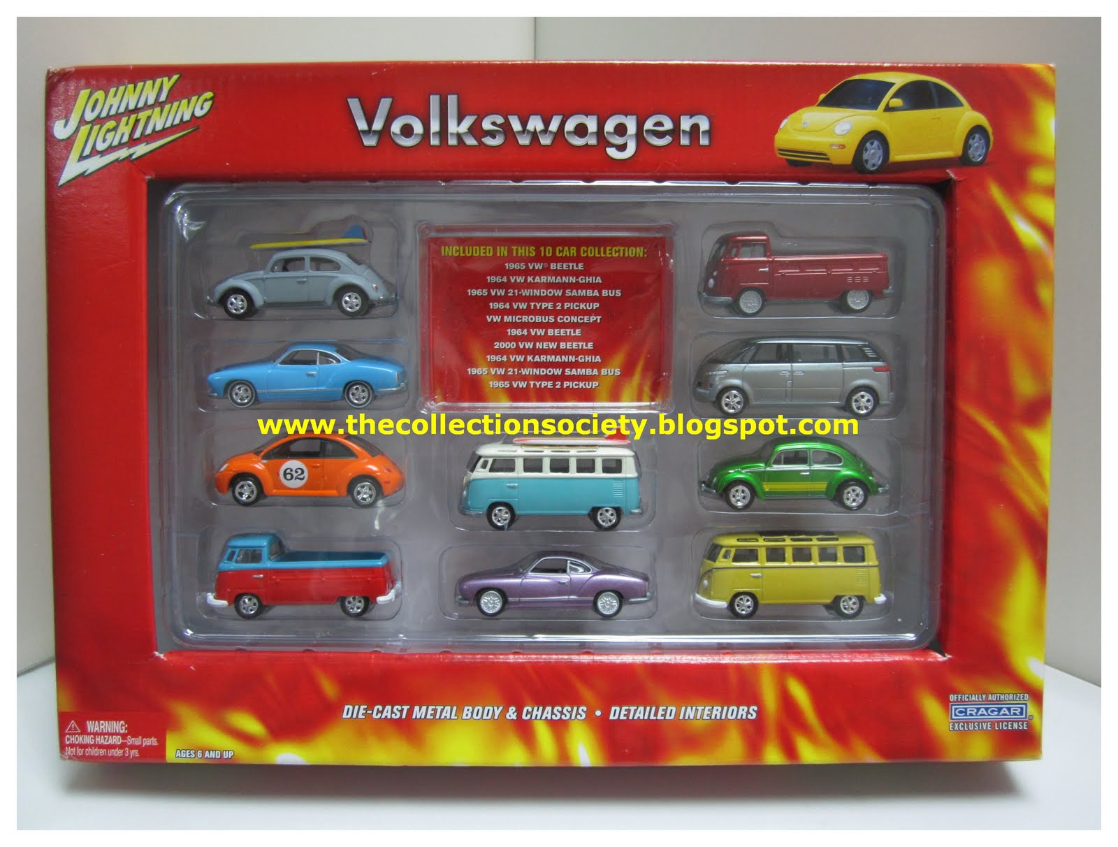 TCS GROUP - THE COLLECTION SOCIETY: Johnny Lightning Volkswagen box set 10