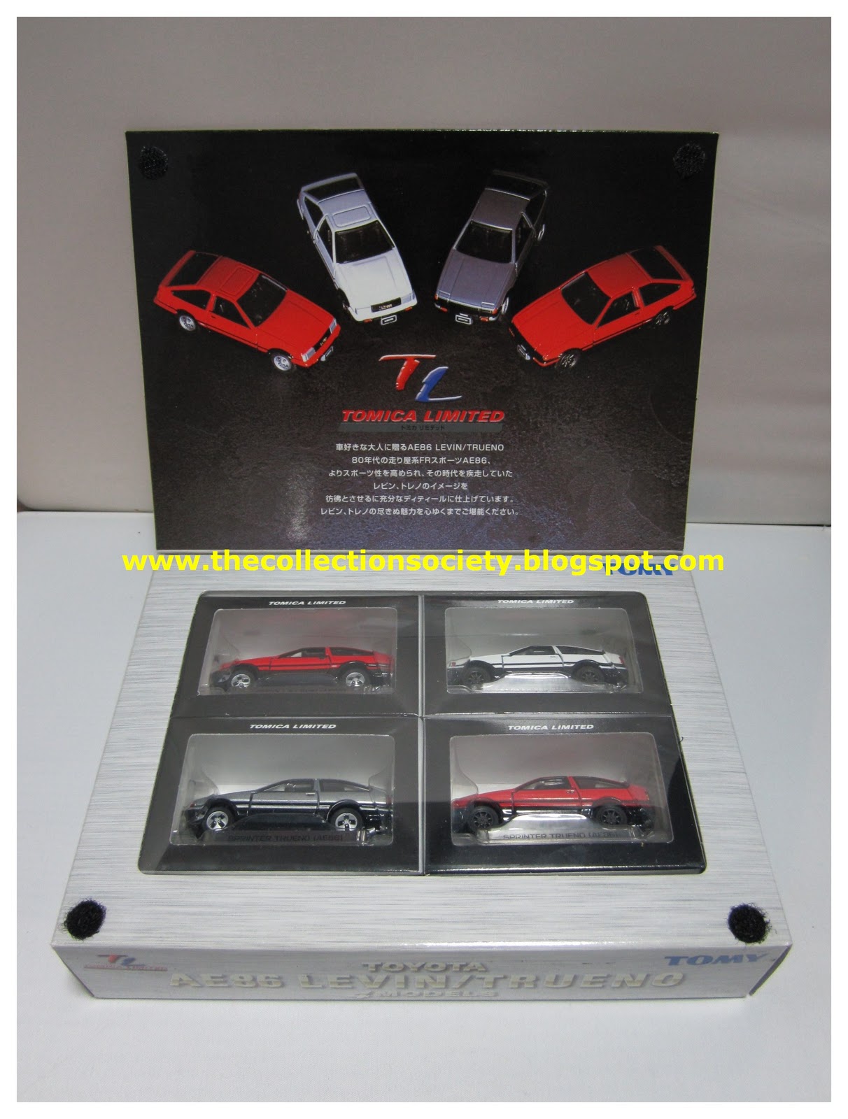 Absolute Diecast by TCS group: TOMY TOMICA LIMITED Toyota AE86 Levin ...
