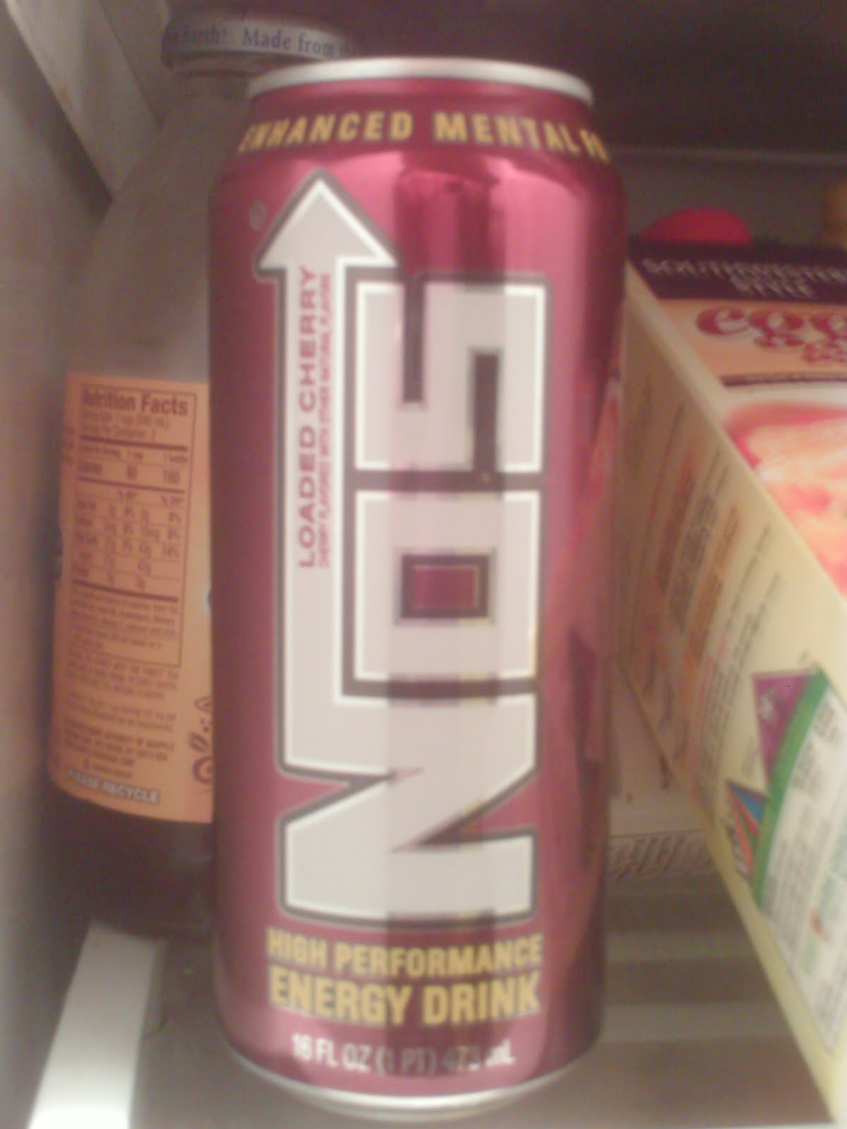 Energy Drink Heaven: Nos:loaded cherry