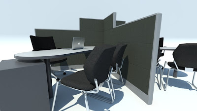 4Dvisual: Cubicle Renderings