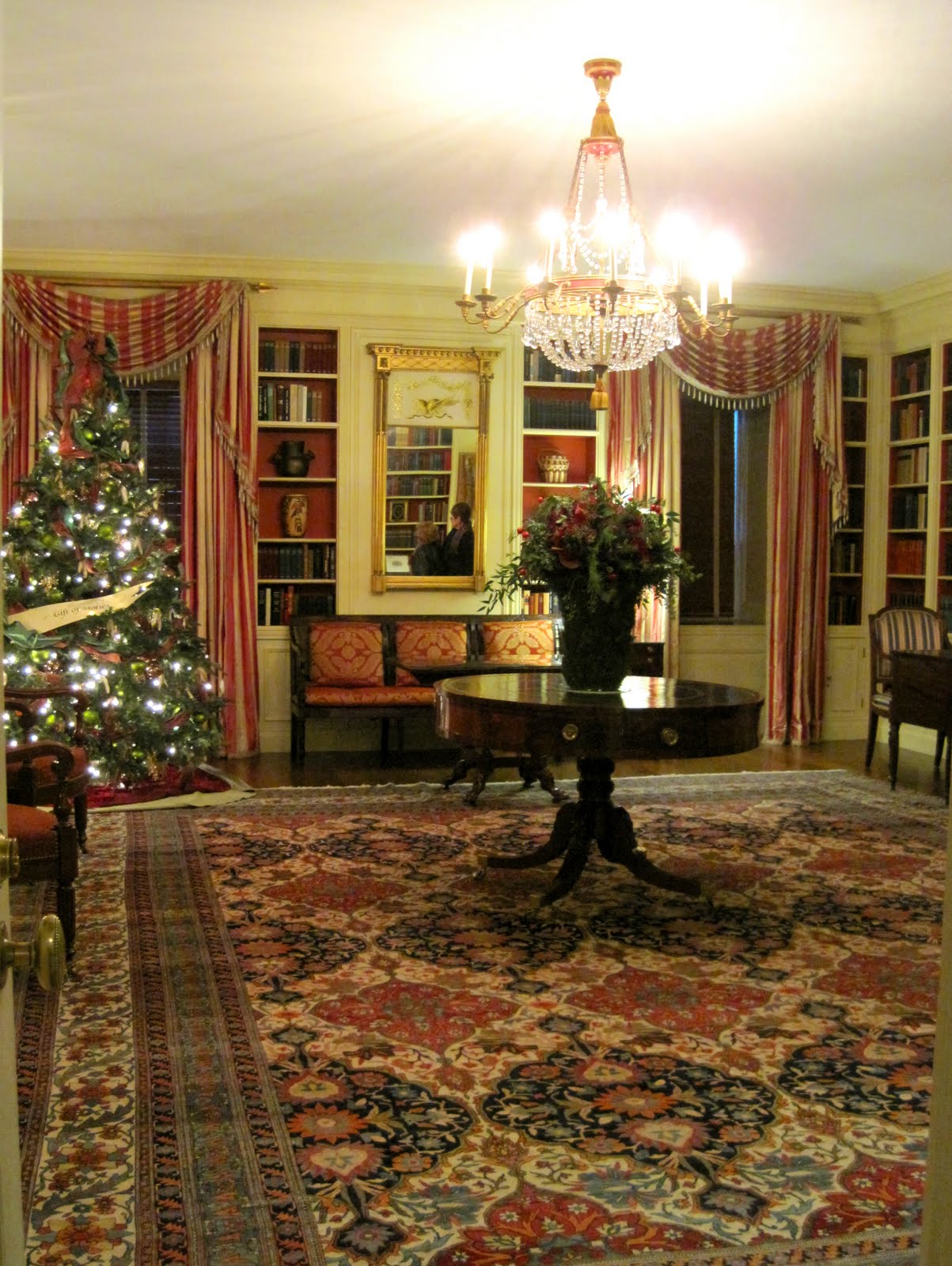architect design™: White House: Vermeil room & library