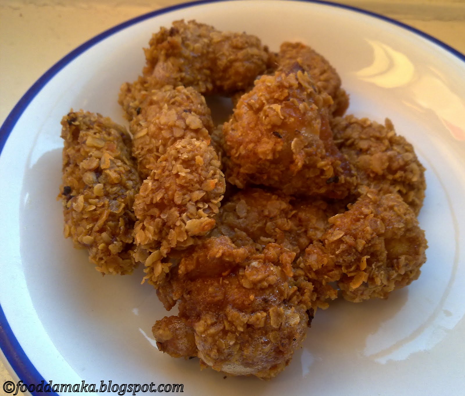Crispy Chicken-Oats Balls - Pavanis Kitchen