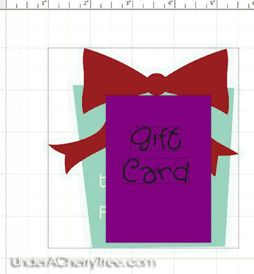 Under A Cherry Tree: A Present (Gift Card Holder)