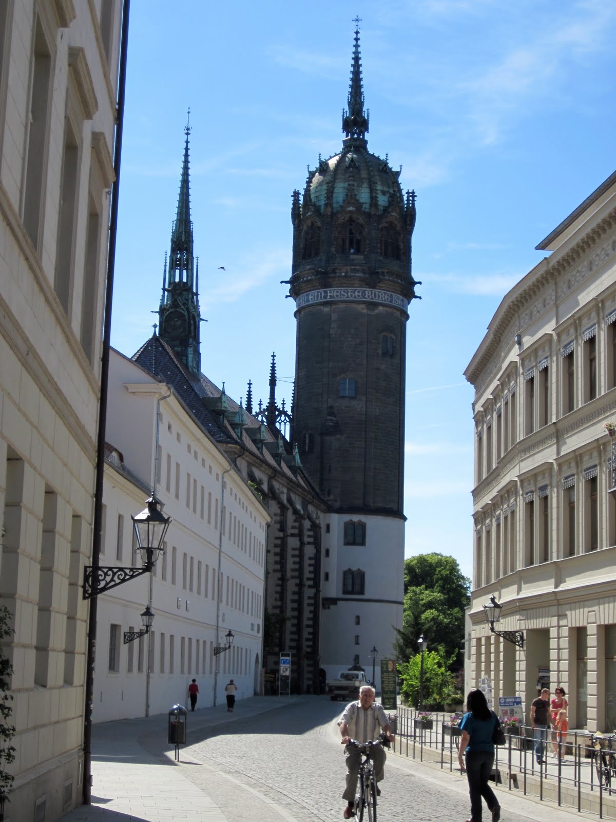 BHS German Exchange: Castle Church in Wittenberg, Germany -- where ...