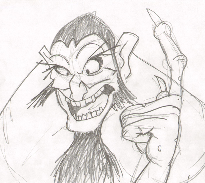 The Art of Lavalle Lee: Rasputin Drawing - Anastasia DVD