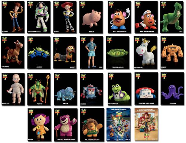 Toy Story 1 Characters Pictures And Names
