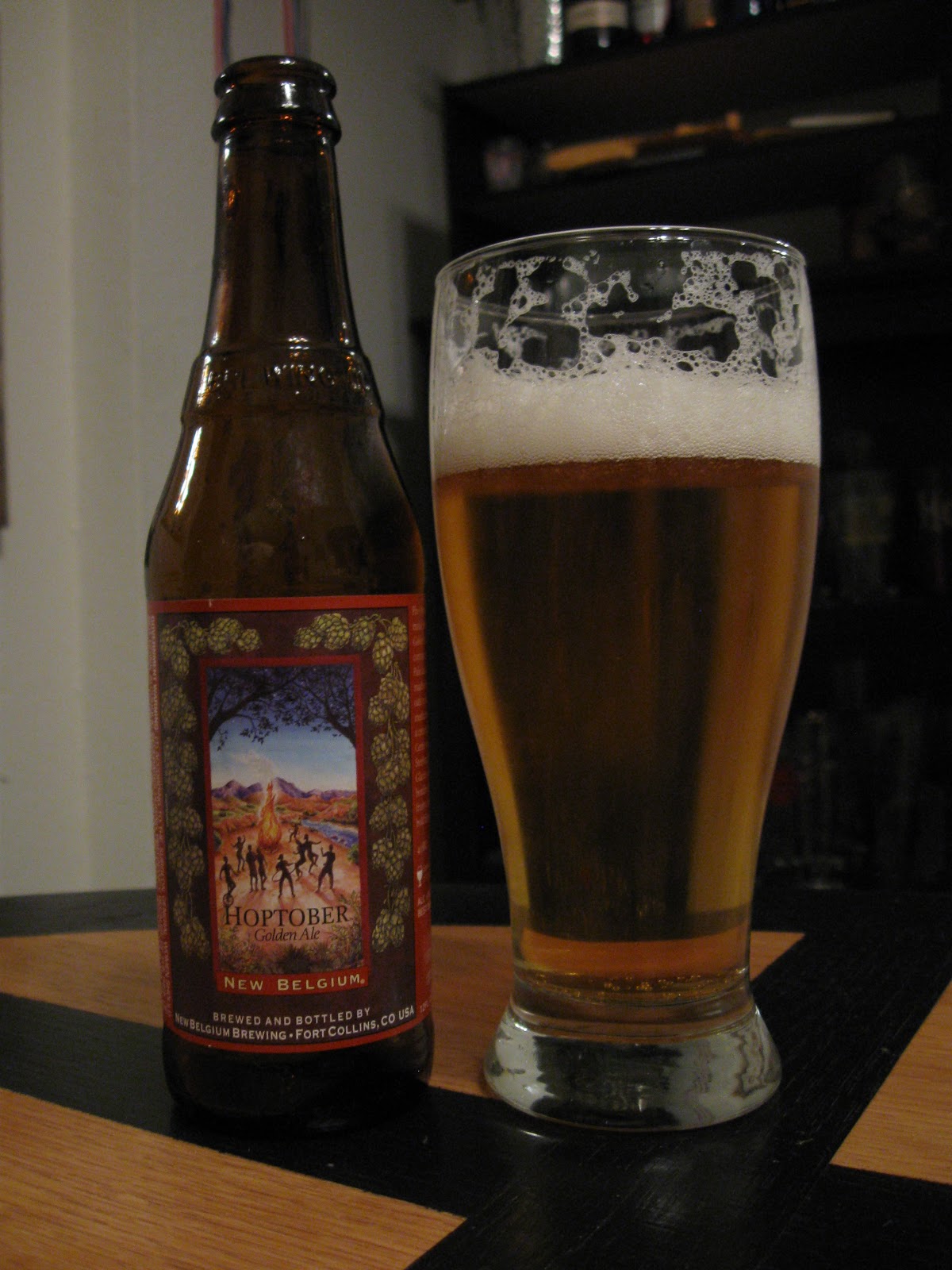 Ales to Lagers: Beer Review: New Belgium Brewery - Hoptober
