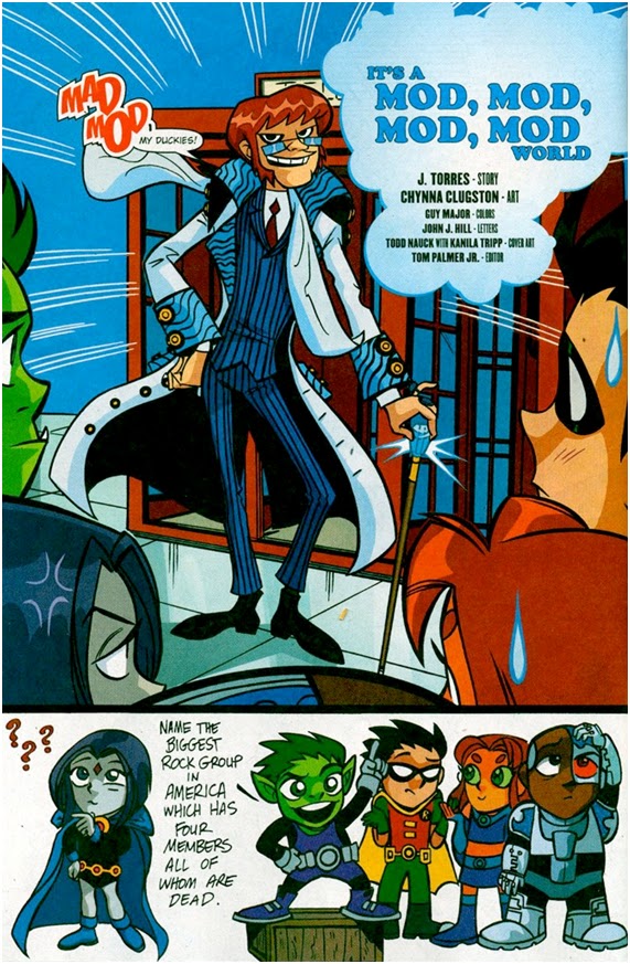 Comics Teen Titans Go! Online: TTG! #38: "I'ts a mod, mod, mod, mod world"