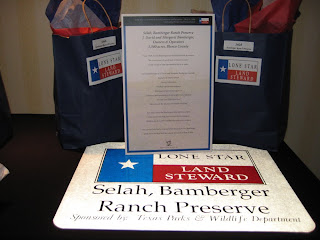 Bamberger Ranch Journal: 2008 Lone Star Land Steward Award