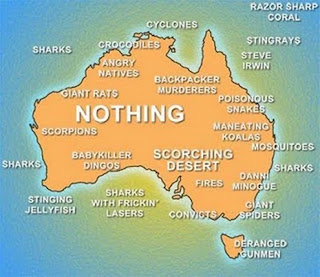 Home Link: Funny Aussie Map