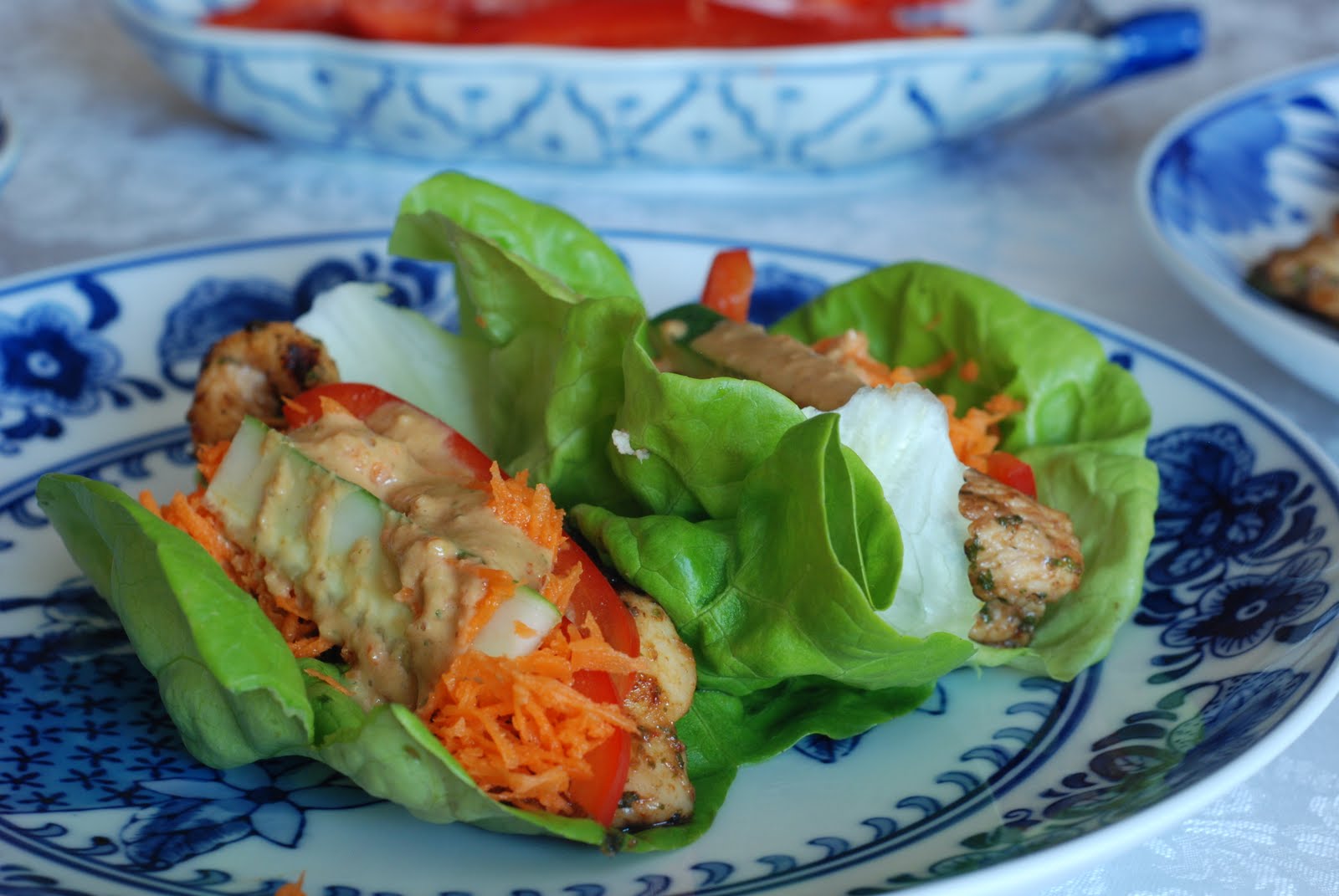 Thai Chicken Wraps - Simply So Good