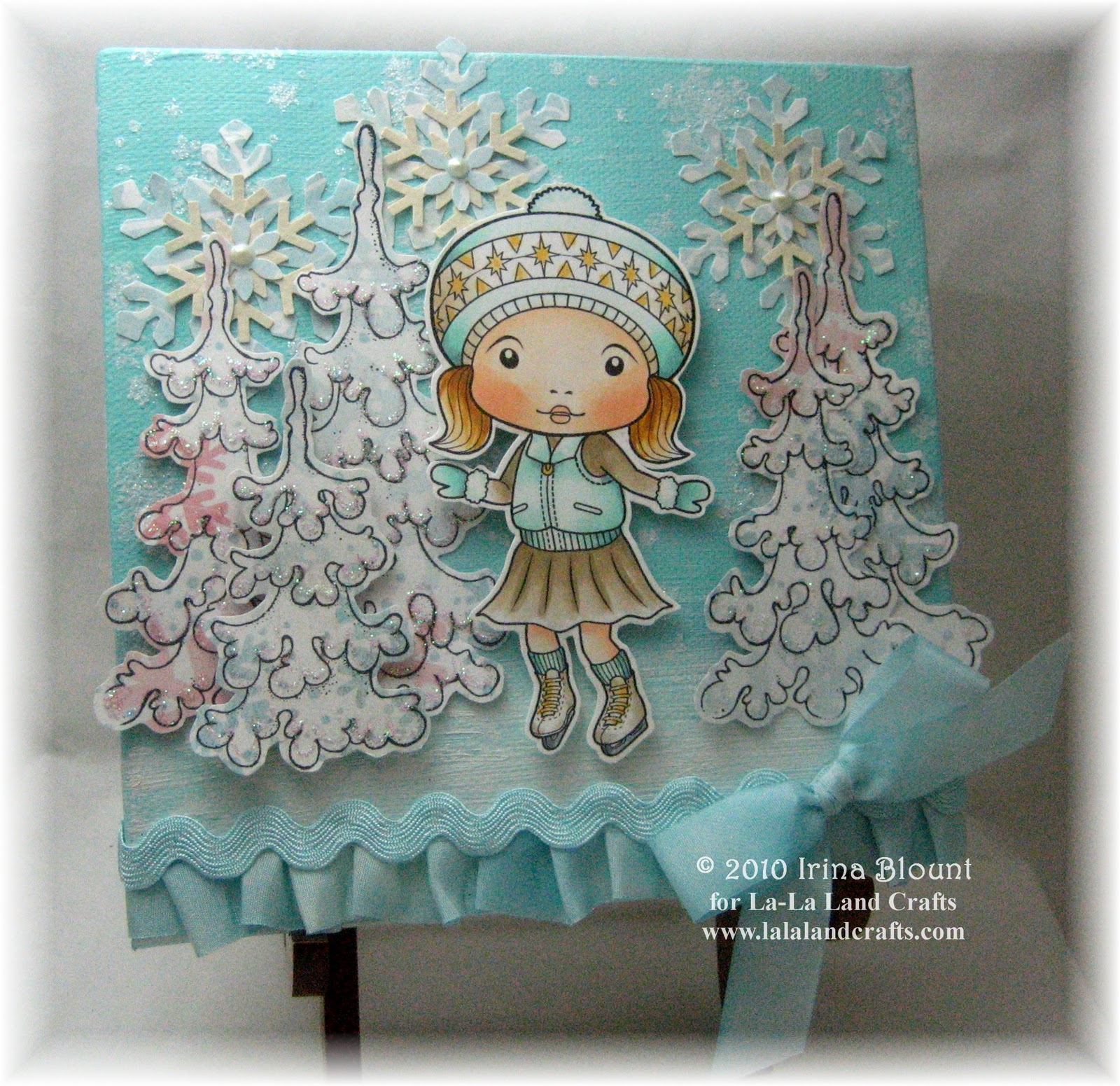 Everything Paper Crafts: Winter Canvas aRt KIT