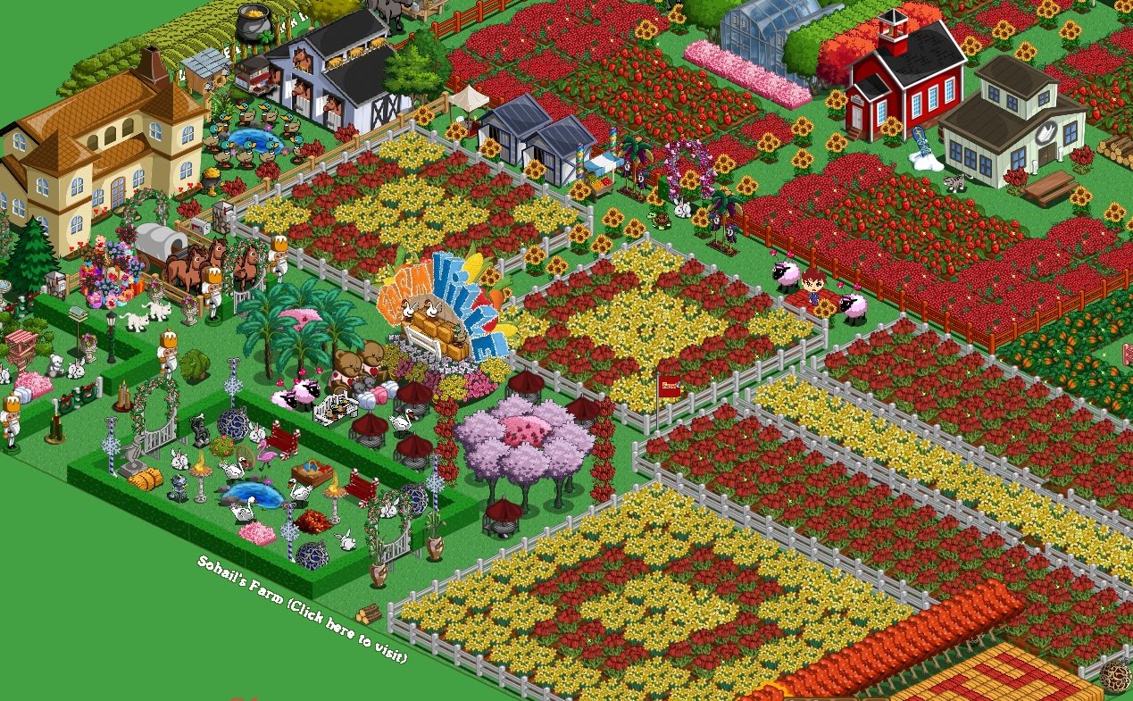 Farmville: Flower Decorations