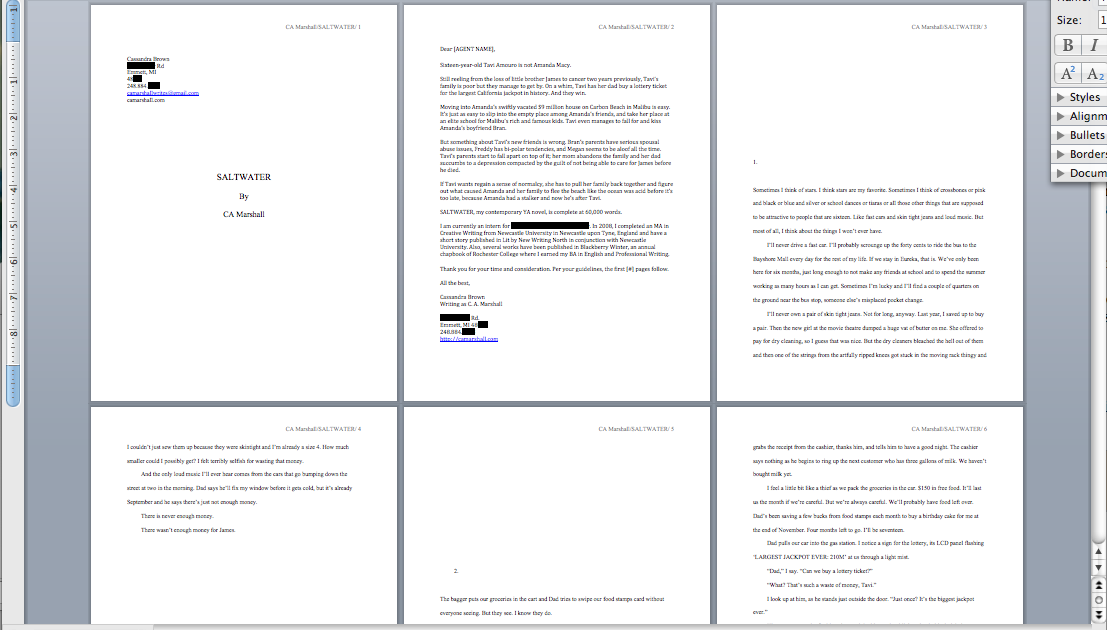 Cassandra: How To Format A Manuscript + Now with free downloadable ...