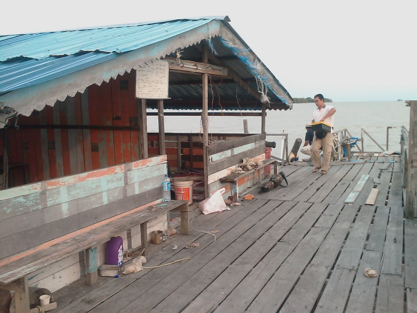 my mancing: Lesen Tuka di Kelong Anjung Batu Umbai, Melaka.