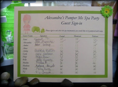 Kreative Kiddie Events: Pamper Me Spa