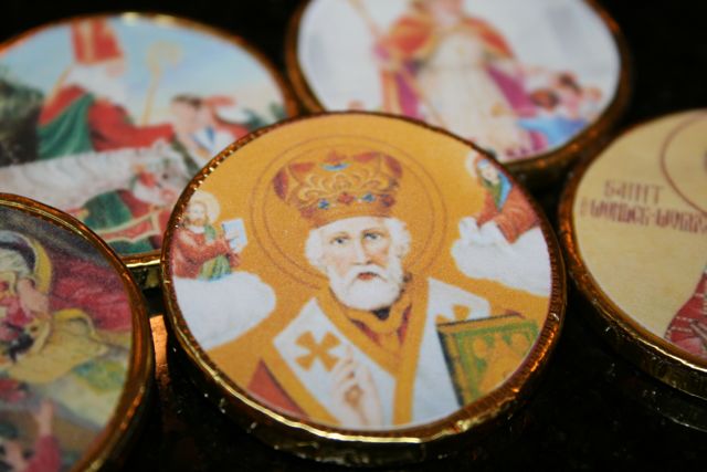Catholic Cuisine: St. Nicholas Chocolate Coins