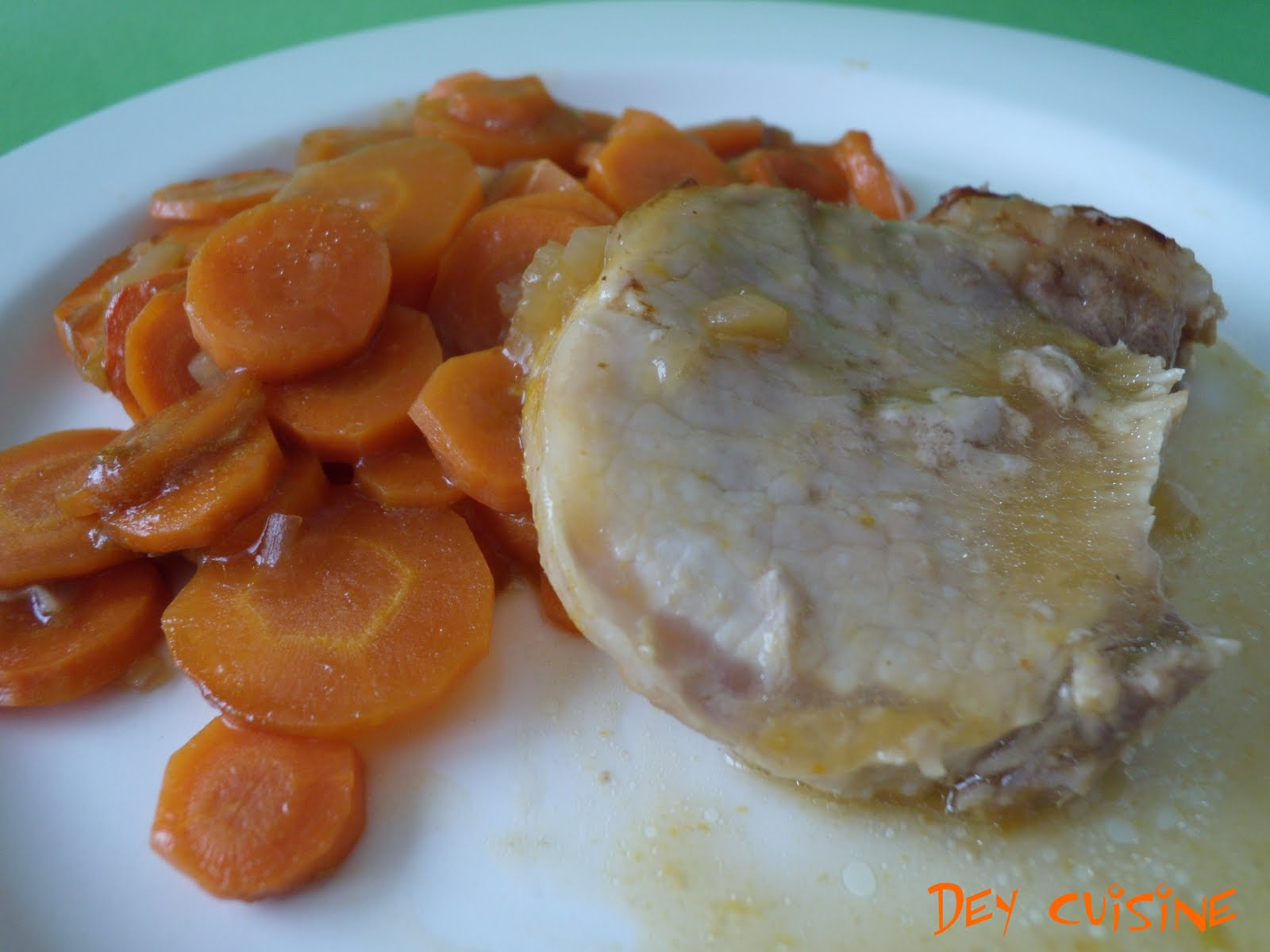 Dey cuisine: Rôti de porc & sauce à l'orange rapide et facile