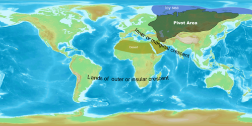 World Geography Enquiries: Superpower Geography: Mackinder's Heartland ...