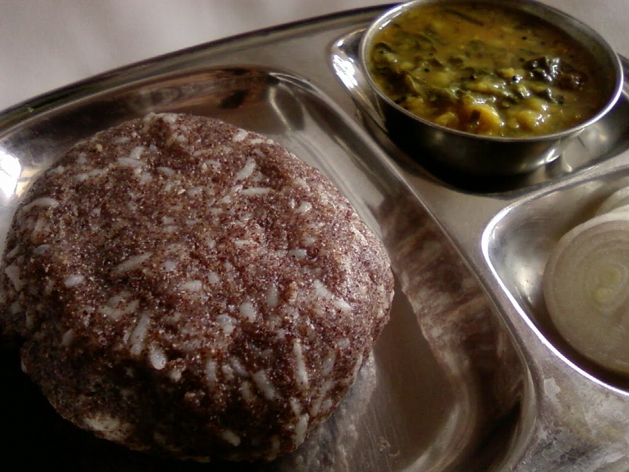 Blend with Spices: Ragi Mudda (Ragi Sankati ) ~ Finger Millet Ball