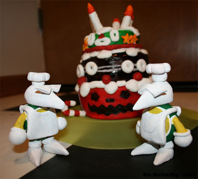 Sopre as velinhas: Bundt, o bolo maligno de Mario RPG, ganha vida!