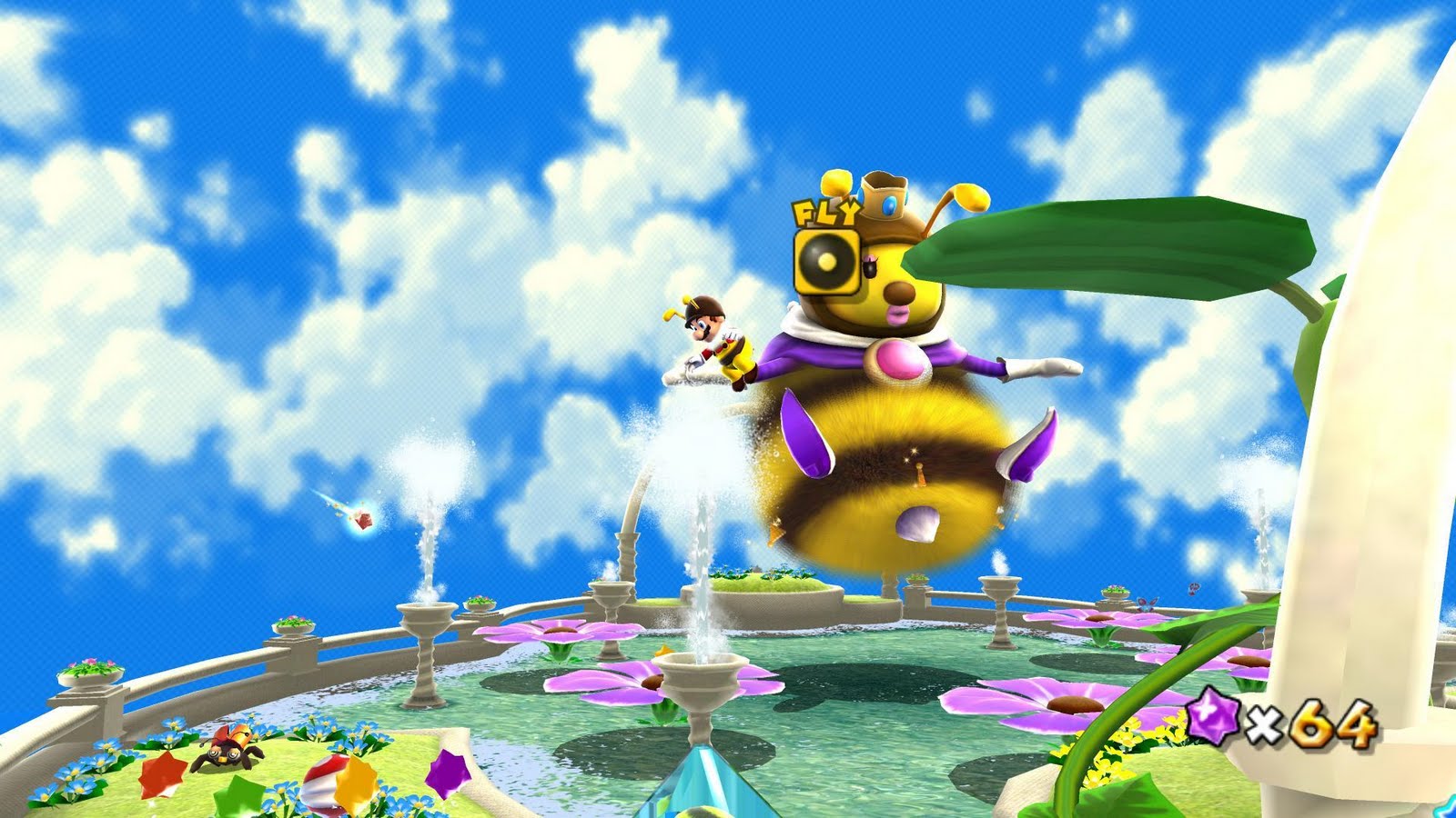 Imagens em HD de Super Mario Galaxy