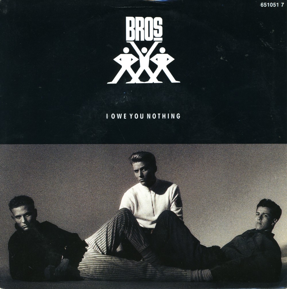 Music on vinyl: I owe you nothing - Bros