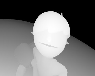 Squint - Production: Sulky Monster Kid Z-depth test render