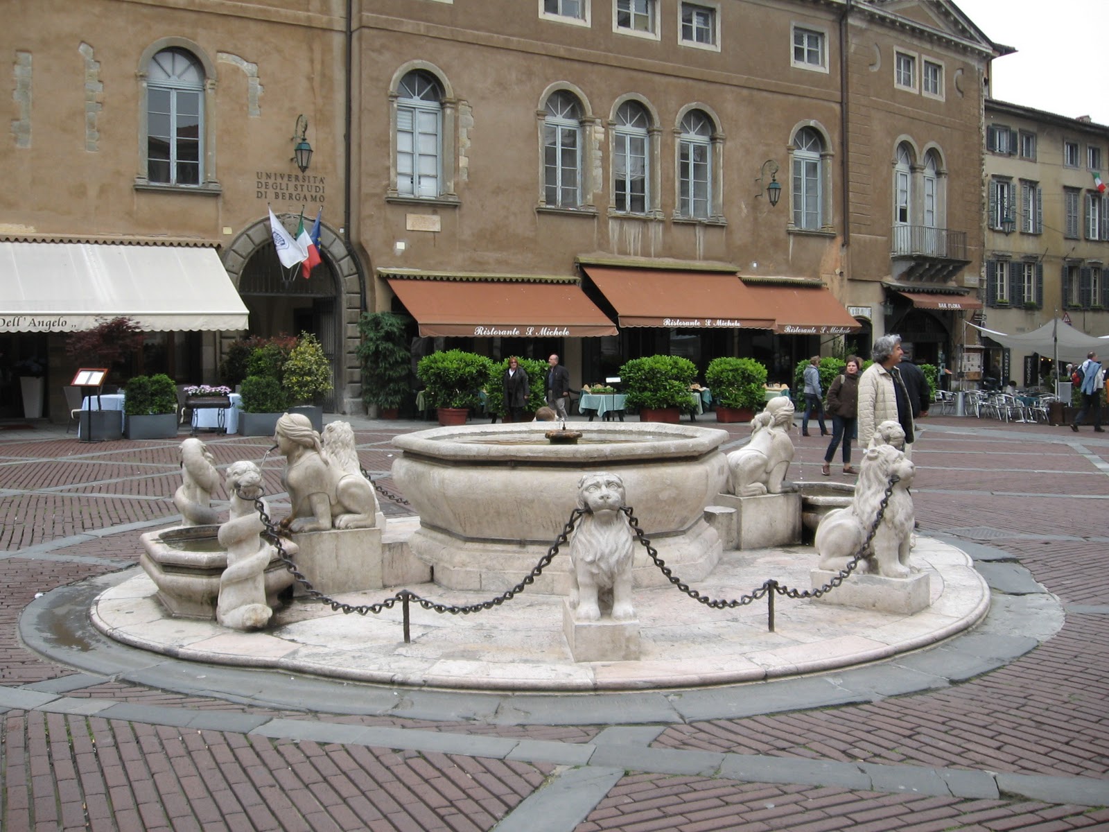 Contarini fountain is both ornate and useful |Best of Bergamo
